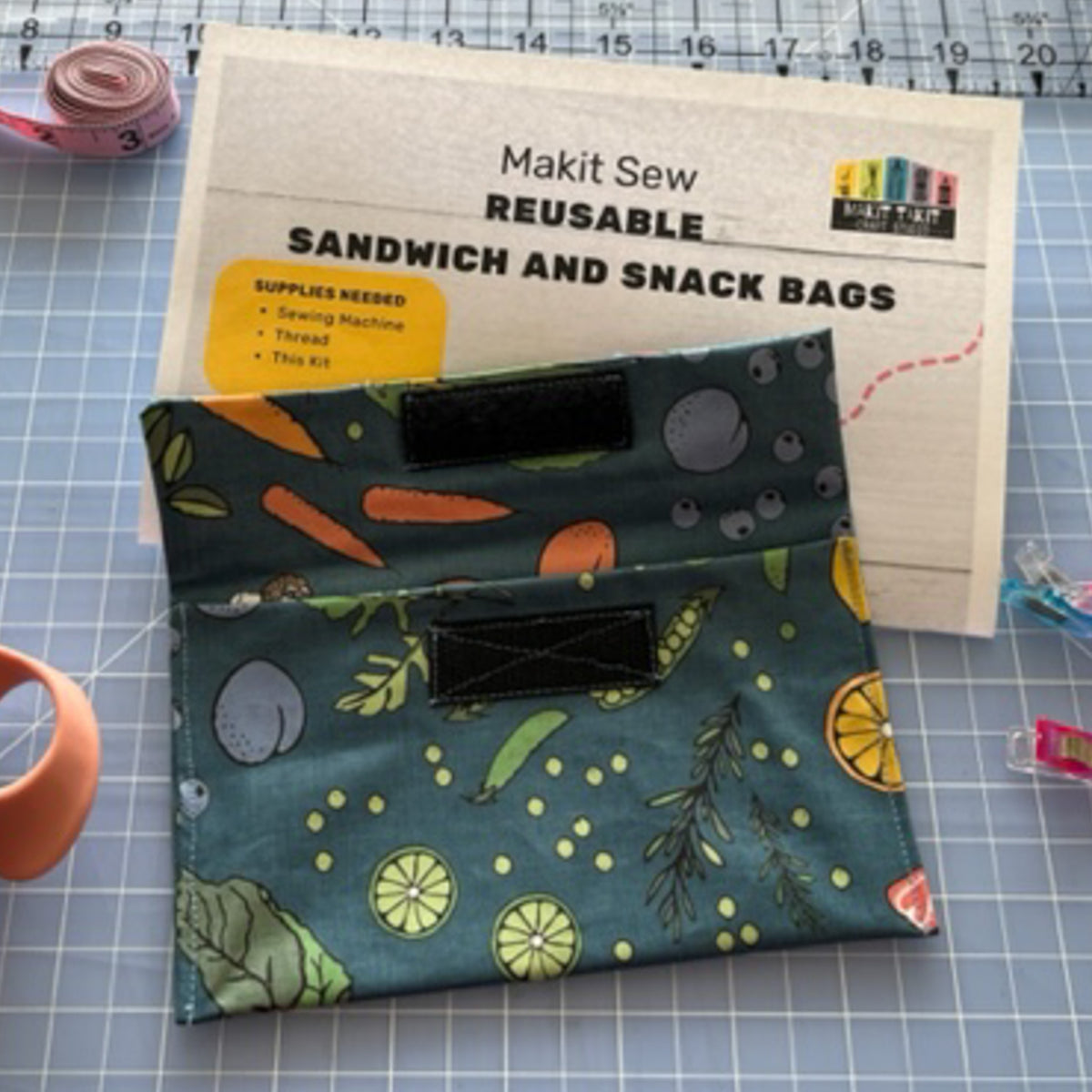 Makit Sew Snack and Sandwich Bag Kit – Makit Takit