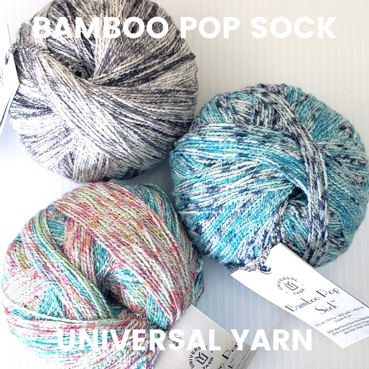 Bamboo Pop Sock | Colorful Sock Yarn – Makit Takit