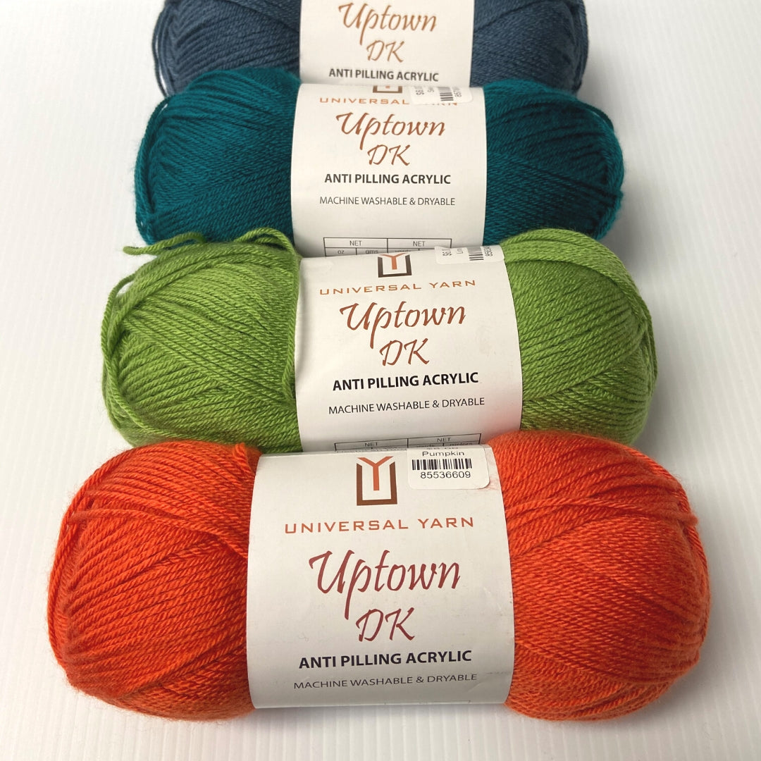Uptown DK | Colorful Acrylic DK weight yarn – Makit Takit